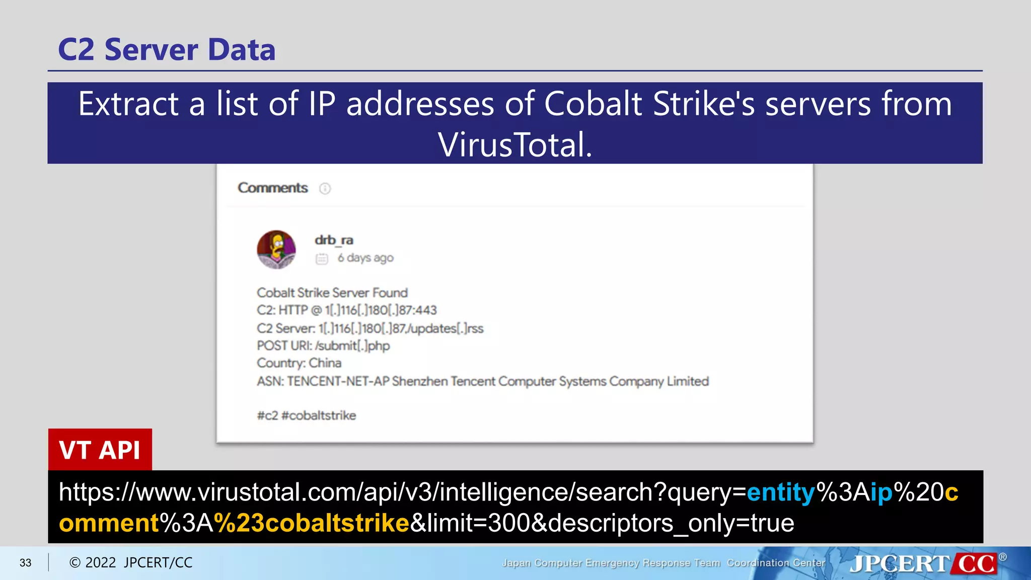 [cb22] Fight Against Malware Development Life Cycle by Shusei Tomonaga ...