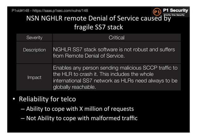 Philippe Langlois - Hacking HLR HSS and MME core network elements | PDF