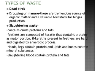 Waste management in broiler industry | PPTX