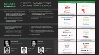 Dana Dunne, eDreams ODIGEO - NOAH18 London | PPT