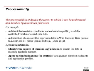 Open data quality | PPTX