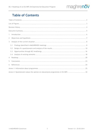 MAGHRENOV deliverable 2.1: Roadmap of an EU-MPC entrepreneurial ...