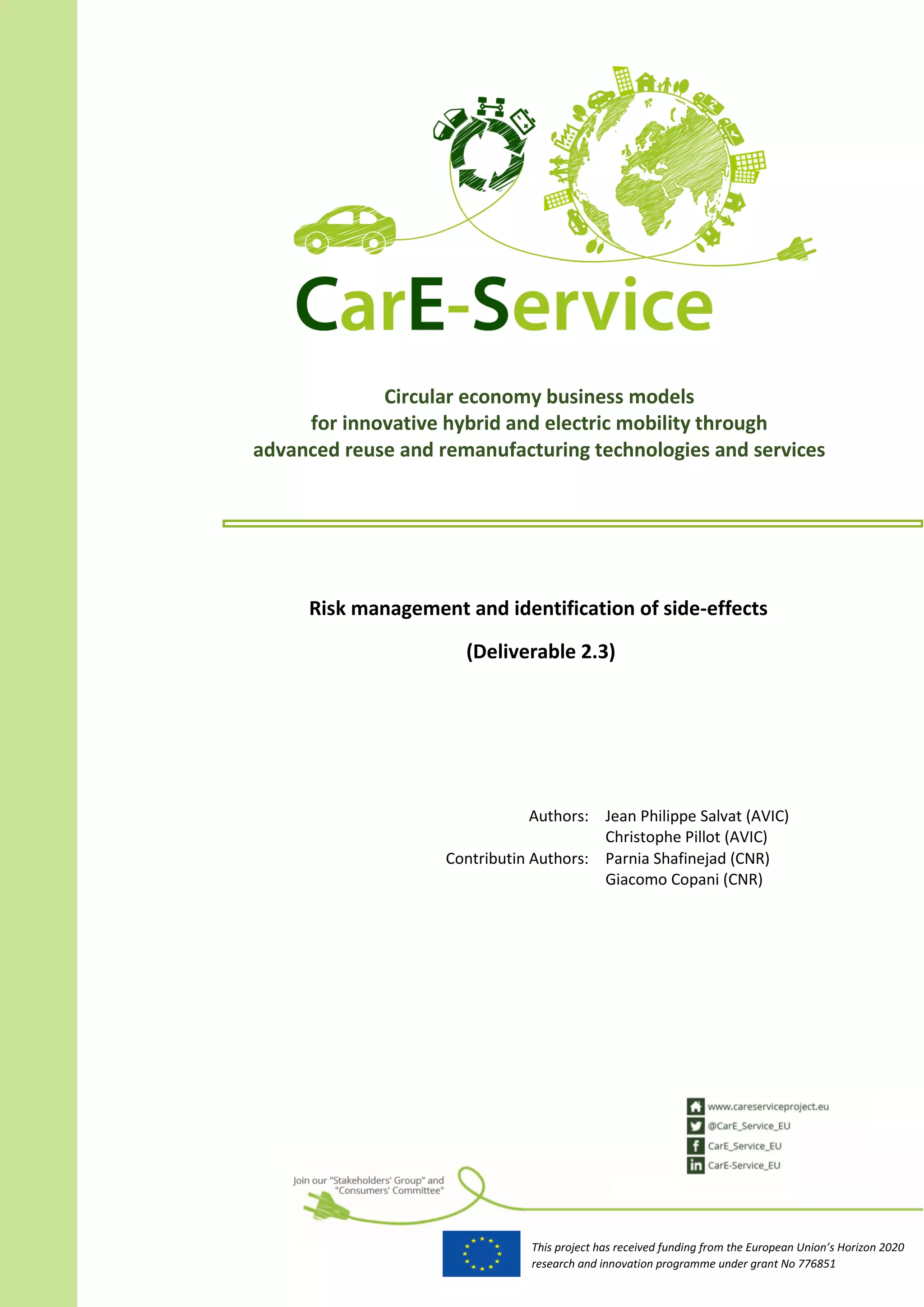 Risk management and identification of side effects | PDF | Automotive ...