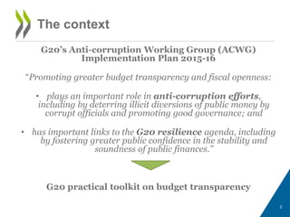 Fiscal Transparency - Delphine MORETTI, OECD (English) | PDF