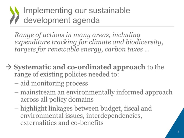 Green budgeting - Andrew Blazey, OECD Secretariat, | PPT
