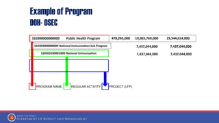 Program expenditure classification - Cristina CLASARA, Philippines | PDF
