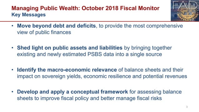 Managing Government Balance Sheet: a Focus on Public Assets - Manal ...