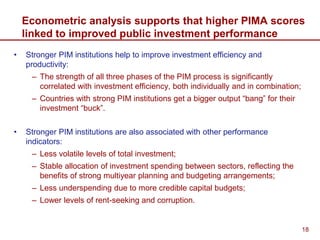 Infrastructure development - Holger Van Eden, IMF | PPT