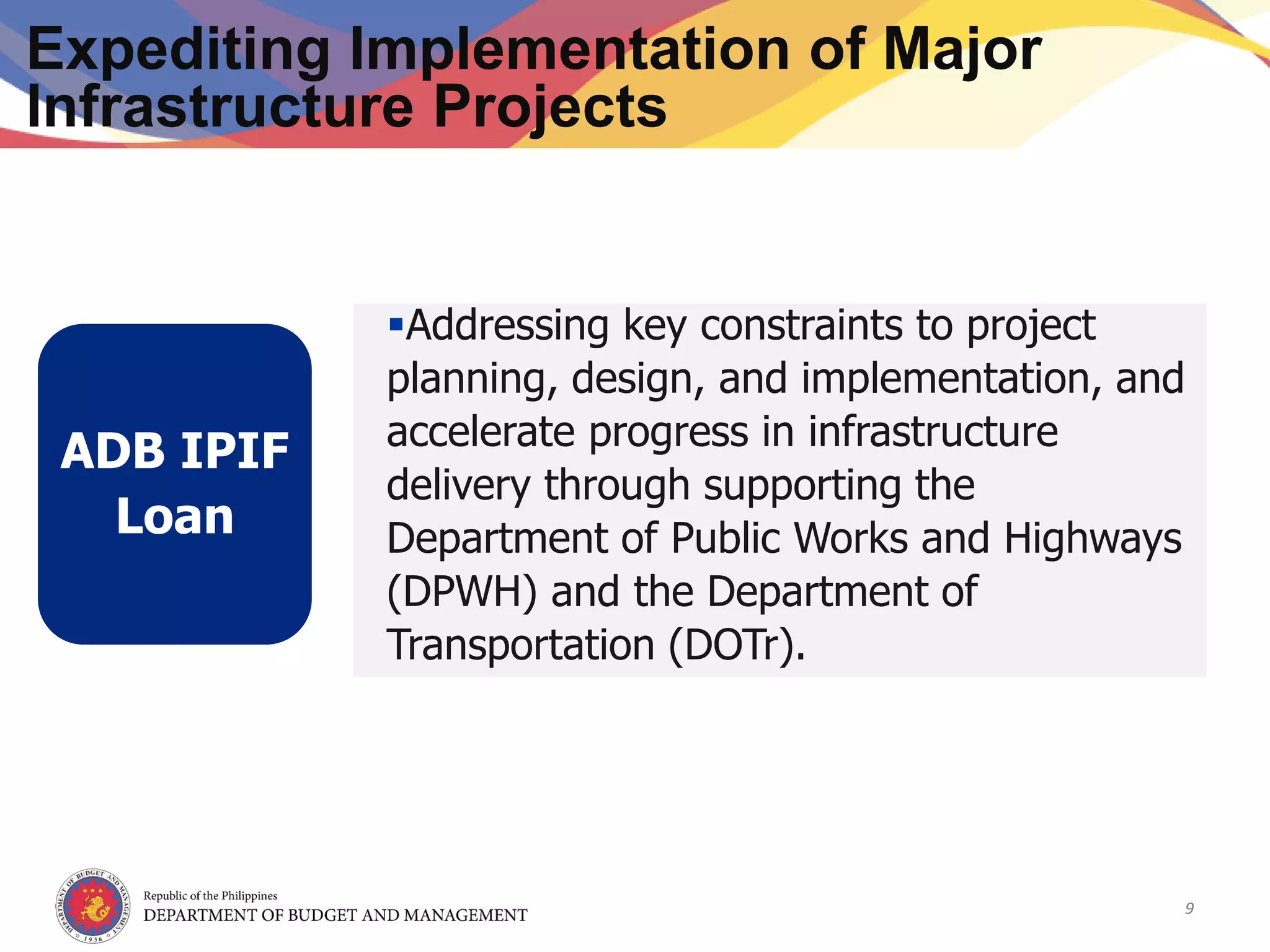 Infrastructure development - Myrna Chua, Philippines | PDF