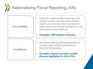 Architecture of fiscal reporting - Delphine Moretti, OECD | PDF