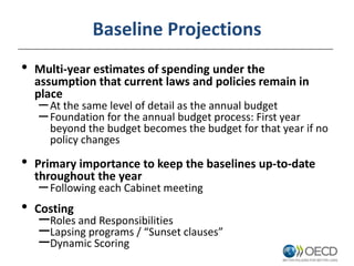 Medium-Term Expenditure Frameworks and IFIs - Jon Blöndal, OECD | PDF