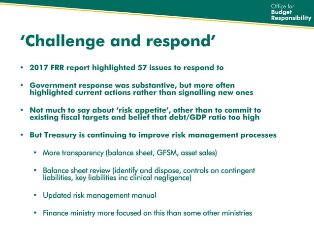 Fiscal Risk Management - Robert CHOTE, United Kingdom | PDF | Business ...