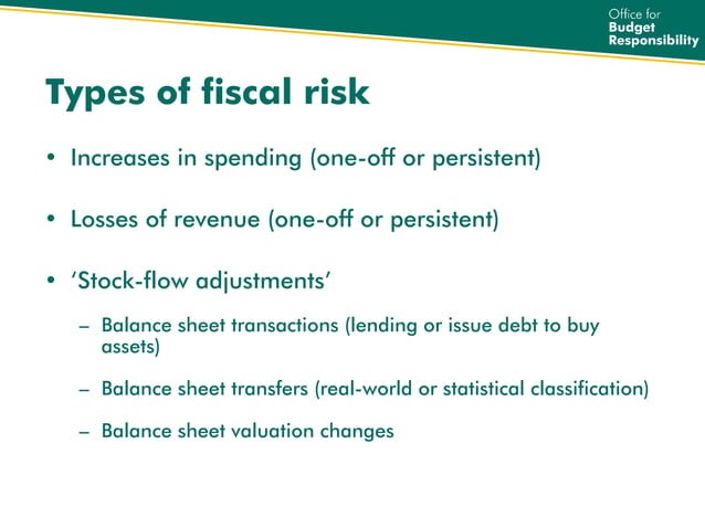 Fiscal Risk Management - Robert CHOTE, United Kingdom | PDF | Business ...