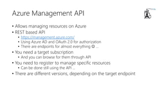 D2 - Automate Custom Solutions Deployment on Office 365 and Azure ...