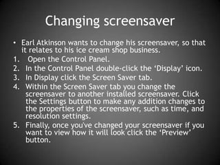 Personalising Desktop | PPTX