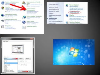 Personalising Desktop | PPTX