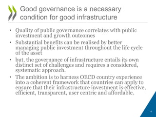 Towards an effective governance framework for infrastructure - Ronnie ...