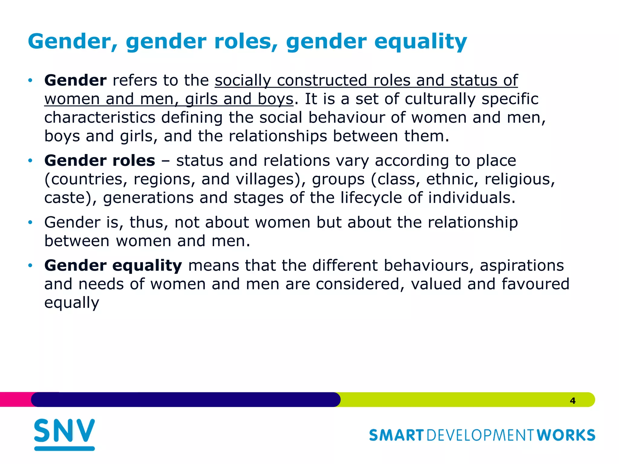 NAP Training Viet Nam - Designing and Monitoring Gender Indicators in ...