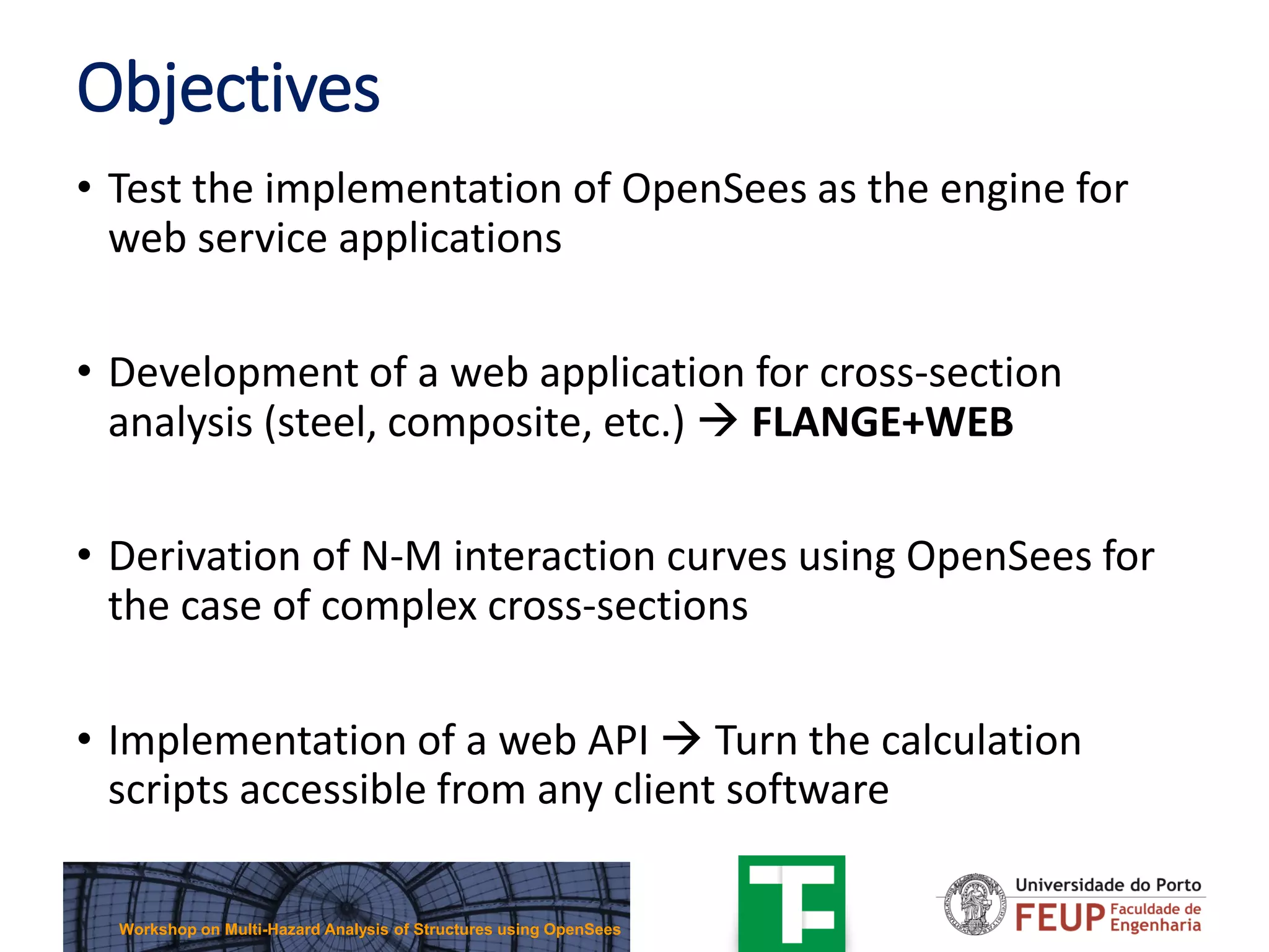 OpenSees as an Engine for Web-based Applications | PDF