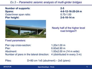 Multi Modal Response Spectrum Analysis Implemented in OpenSees | PDF