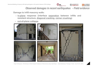 Numerical Modelling of Masonry Infill Walls Participation in the ...