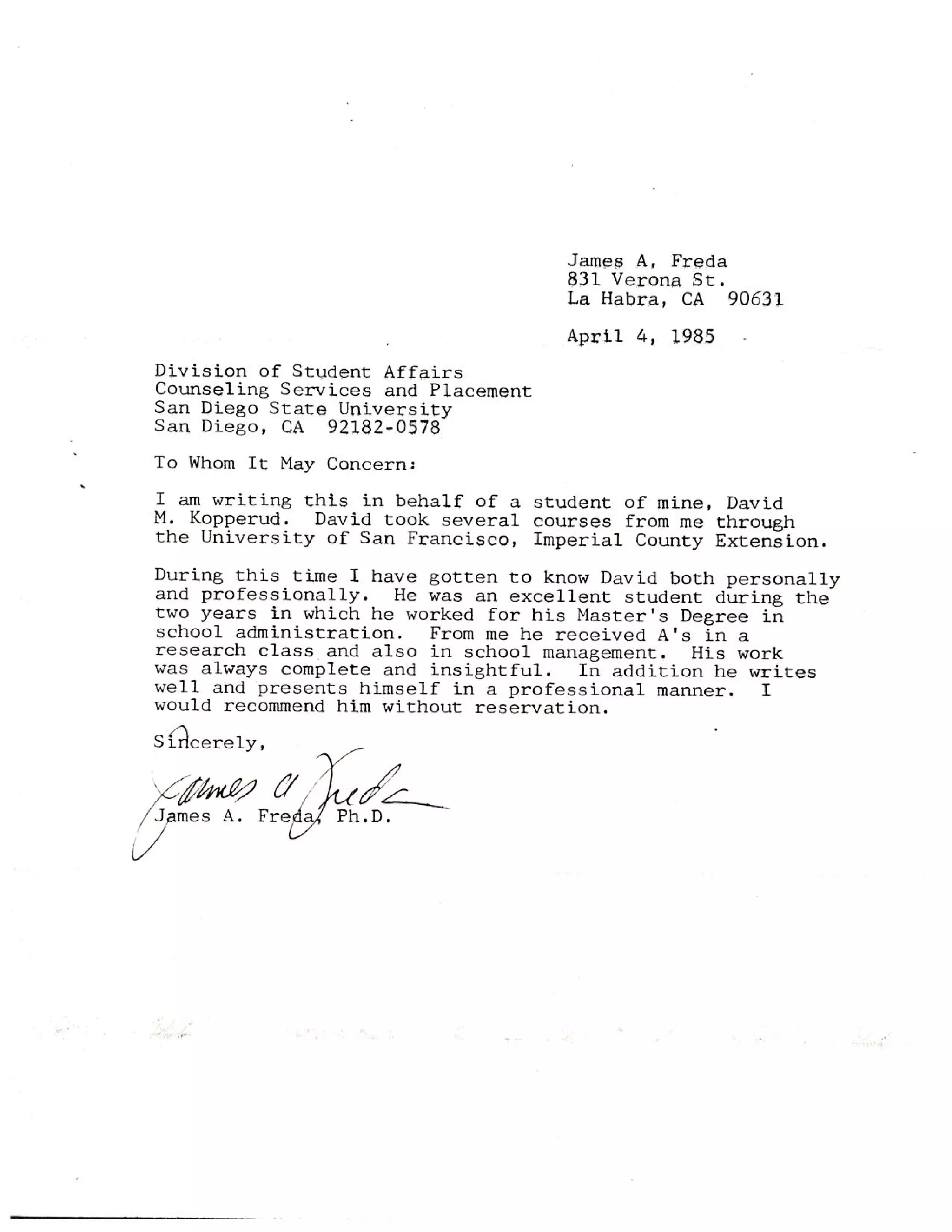 USF Transcript, Credential, and Reference | PDF