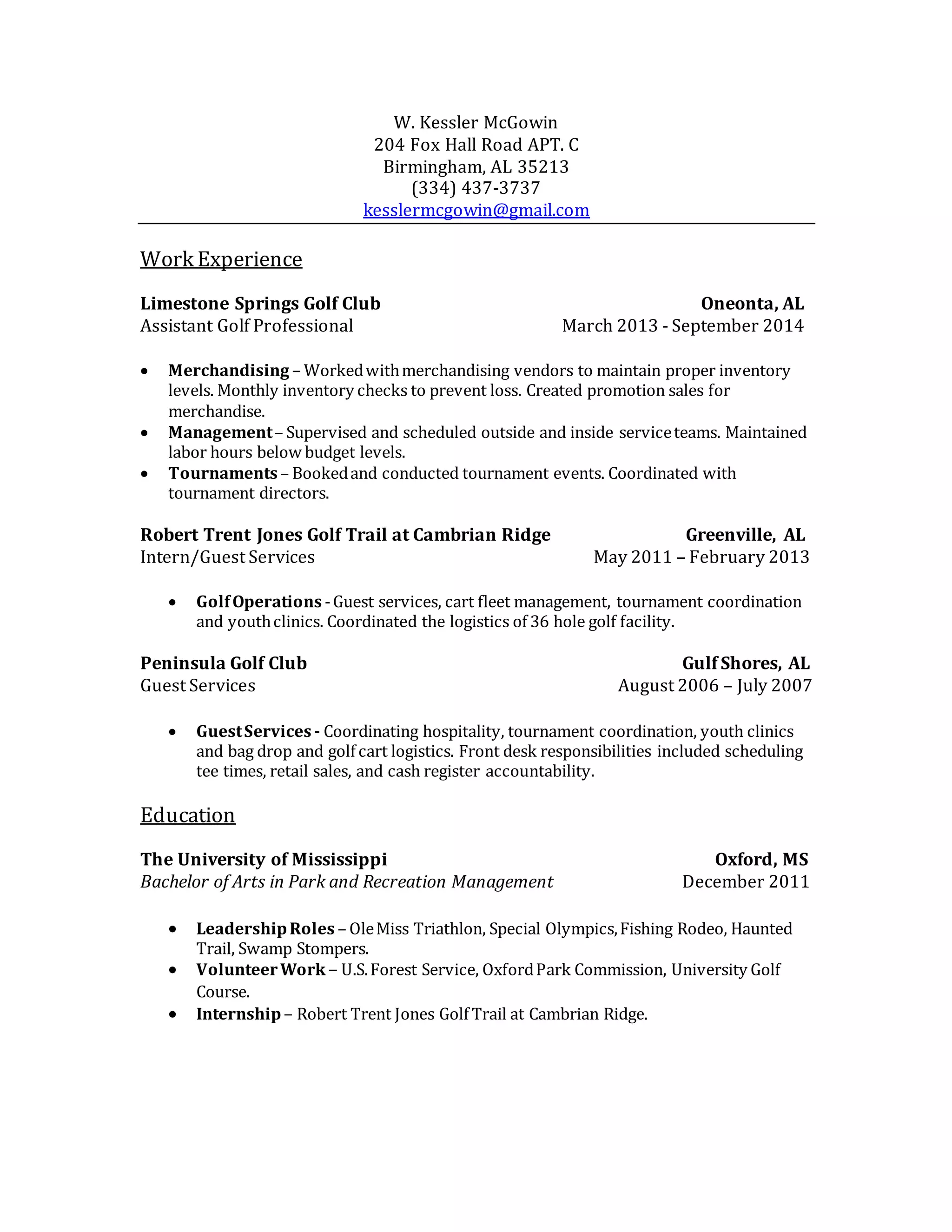 Resume 5 | DOCX