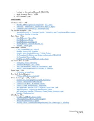 MohRabieResume | PDF