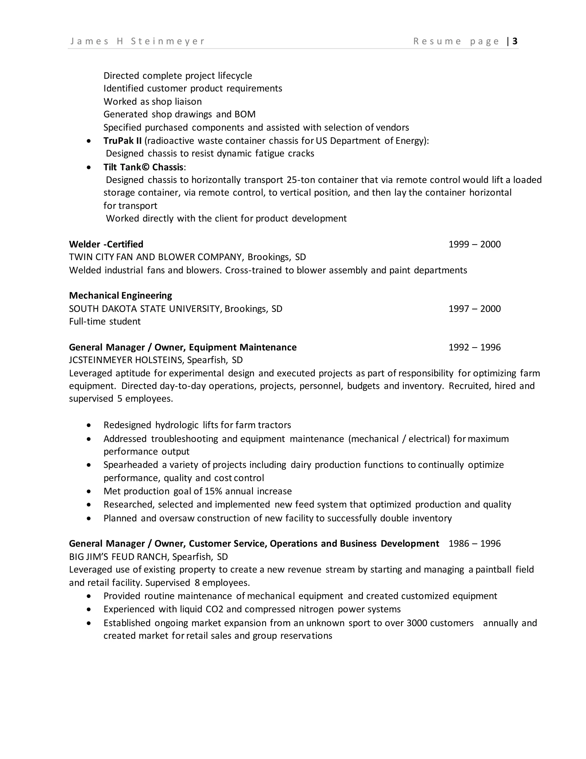 jim. resume2015 | PDF