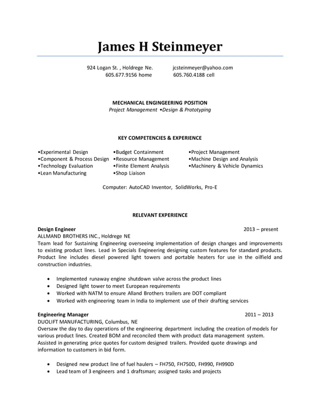 jim. resume2015 | PDF