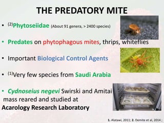Predatory and Spider mite interaction | PPTX