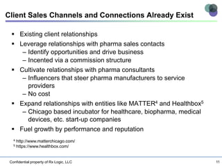 RxLogic Pitch Deck 112216 | PDF | Logistics and Transportation Industry ...