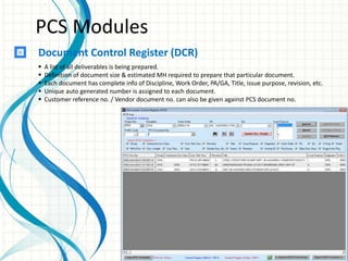 Project Control System | PPSX