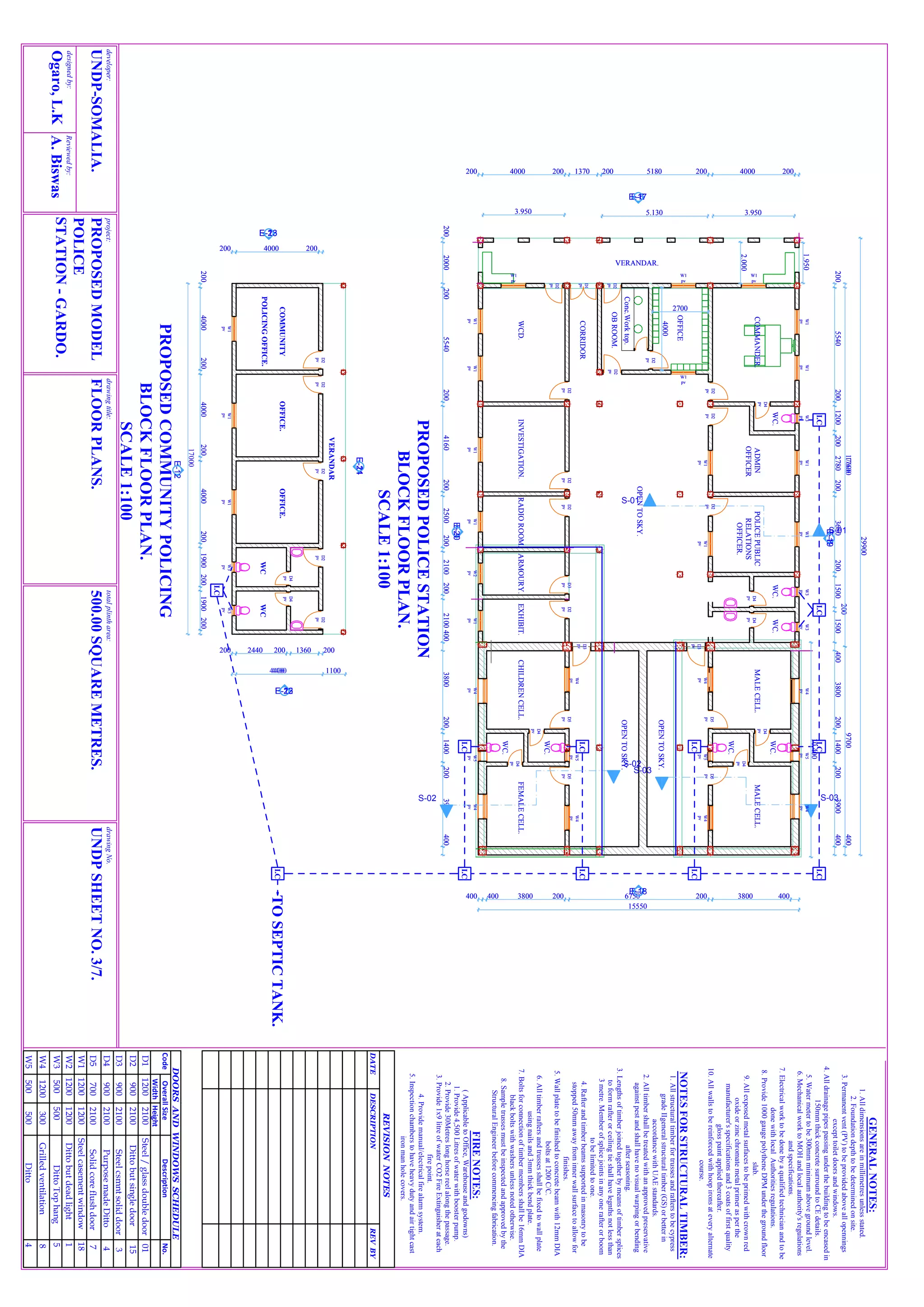 Model Police Station Design | PDF