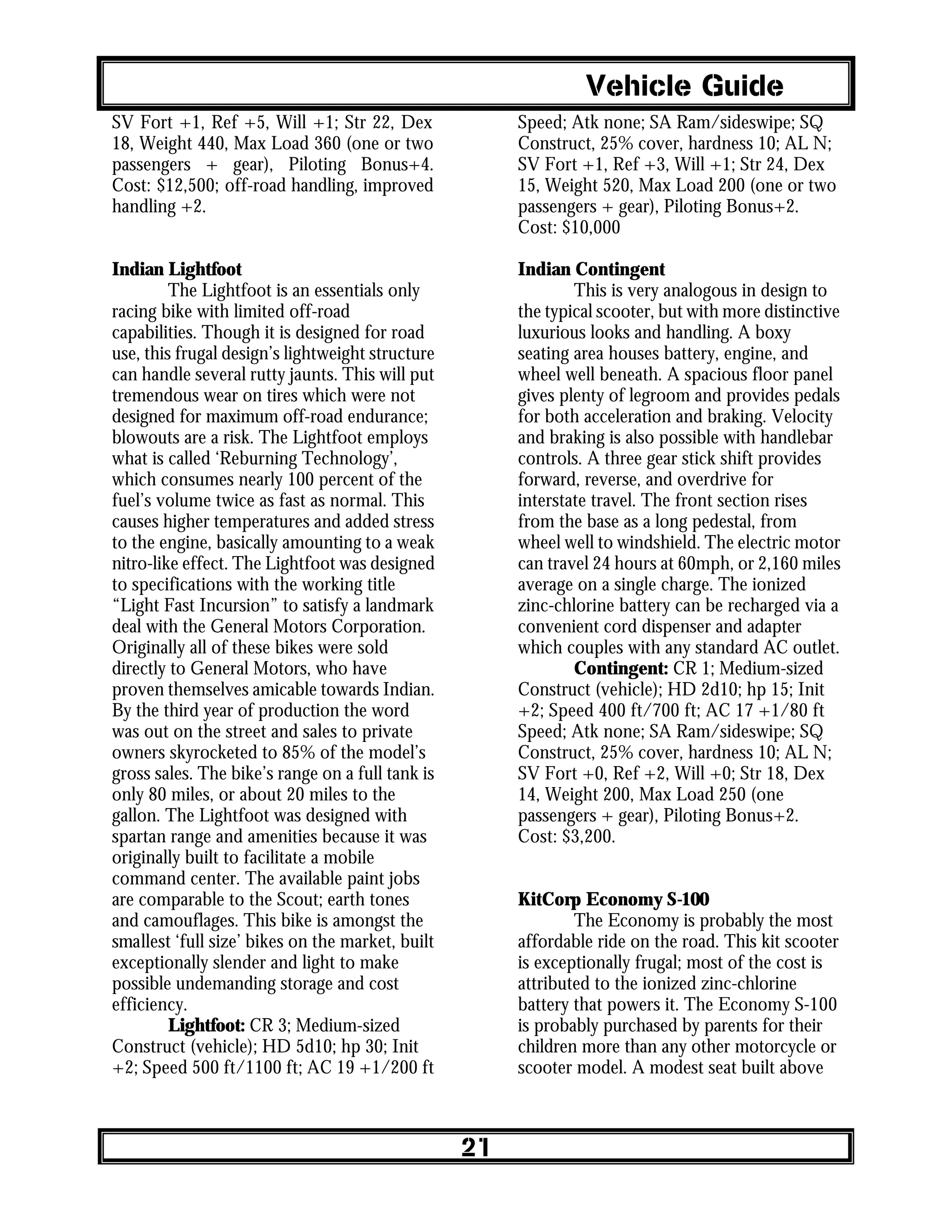 modern grease monkey's vehicle guide | PDF