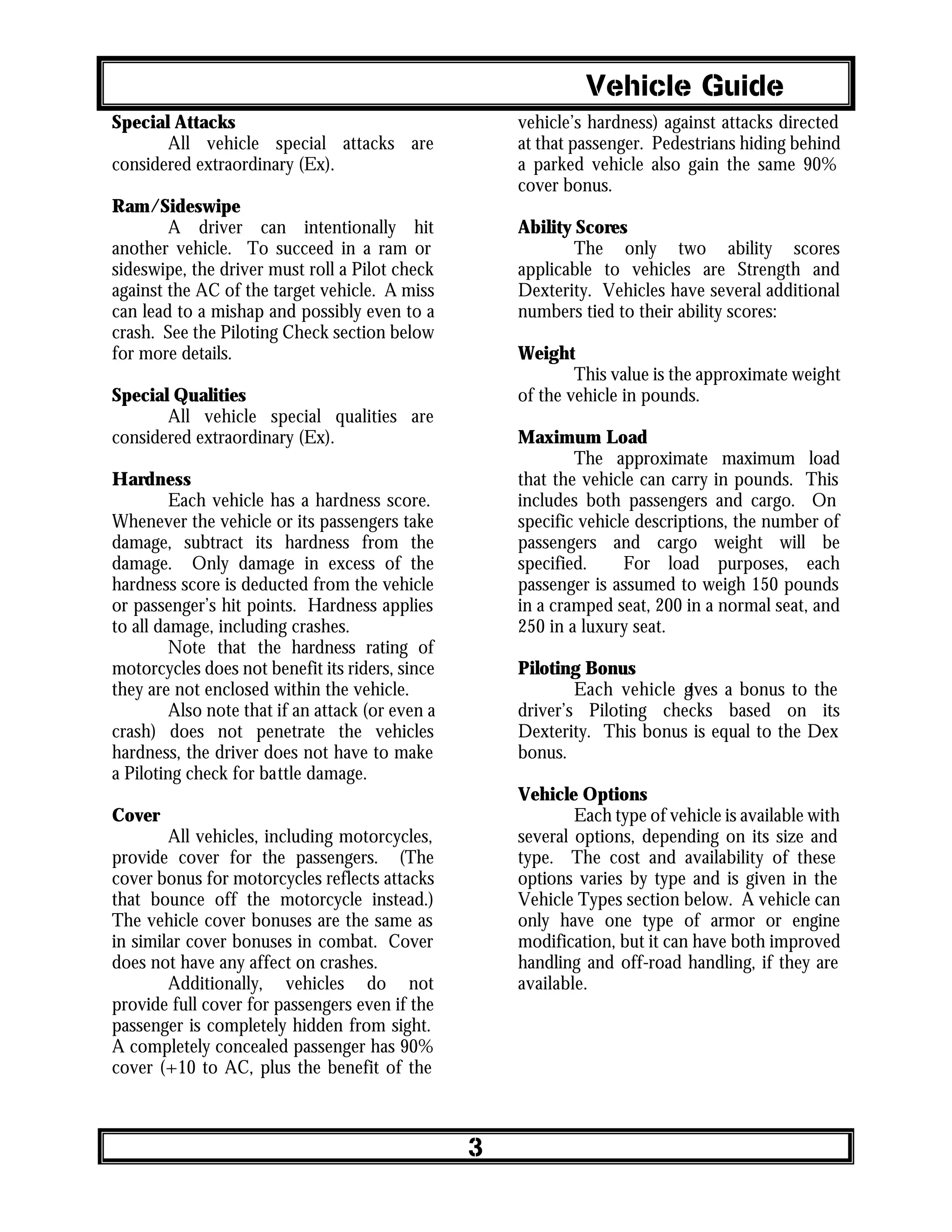 modern grease monkey's vehicle guide | PDF