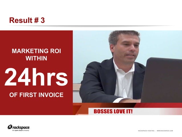 Rackspace Marketing Analytics Success Story | PPTX