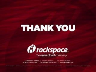 Rackspace Marketing Analytics Success Story | PPTX