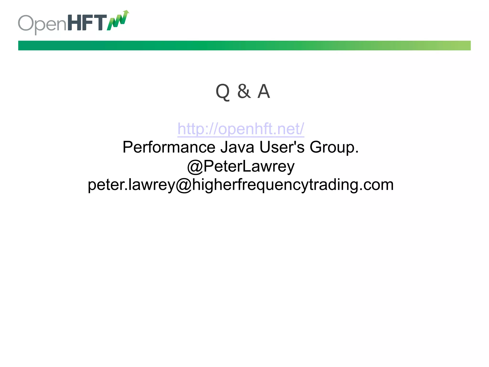 Jdd2014: High performance logging - Peter Lawrey | PDF | Programming ...
