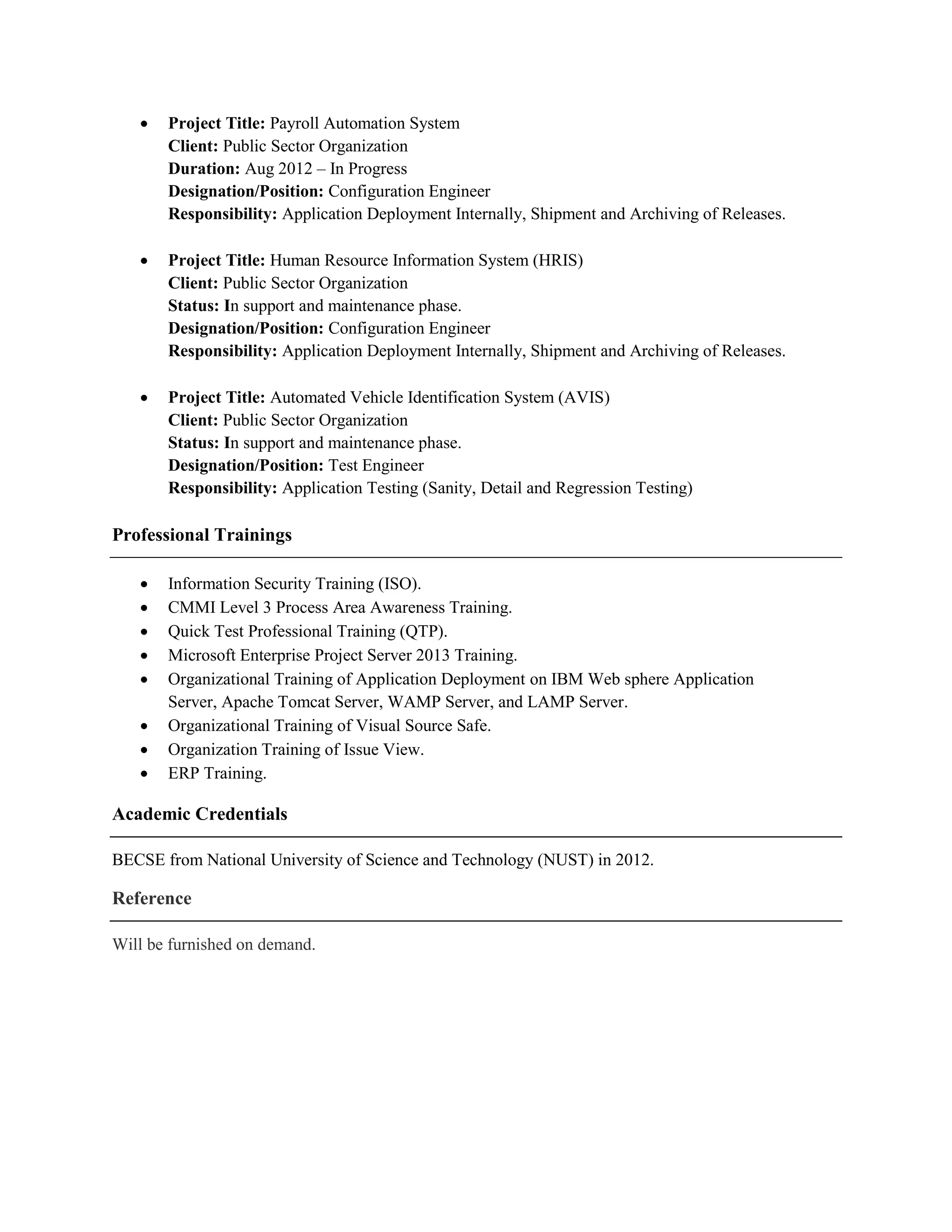 M. Riaz Resume | PDF | Cloud Computing | Internet