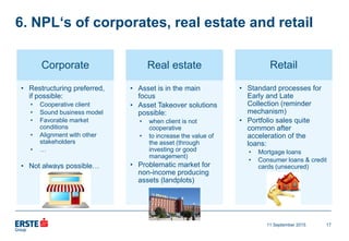 Non Performing Loans (NPL‘s) – how to handle and optimize | PDF