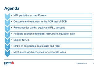 Non Performing Loans (NPL‘s) – how to handle and optimize | PDF