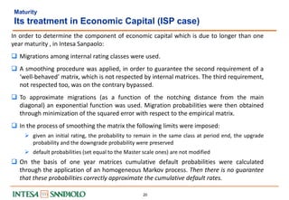 Transition matrices and PD’s term structure - Anna Cornaglia | PPTX