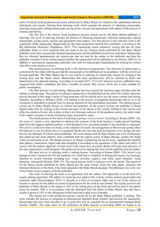 The Book-Making Process and Ideology of Buku Mojok Publisher | PDF ...