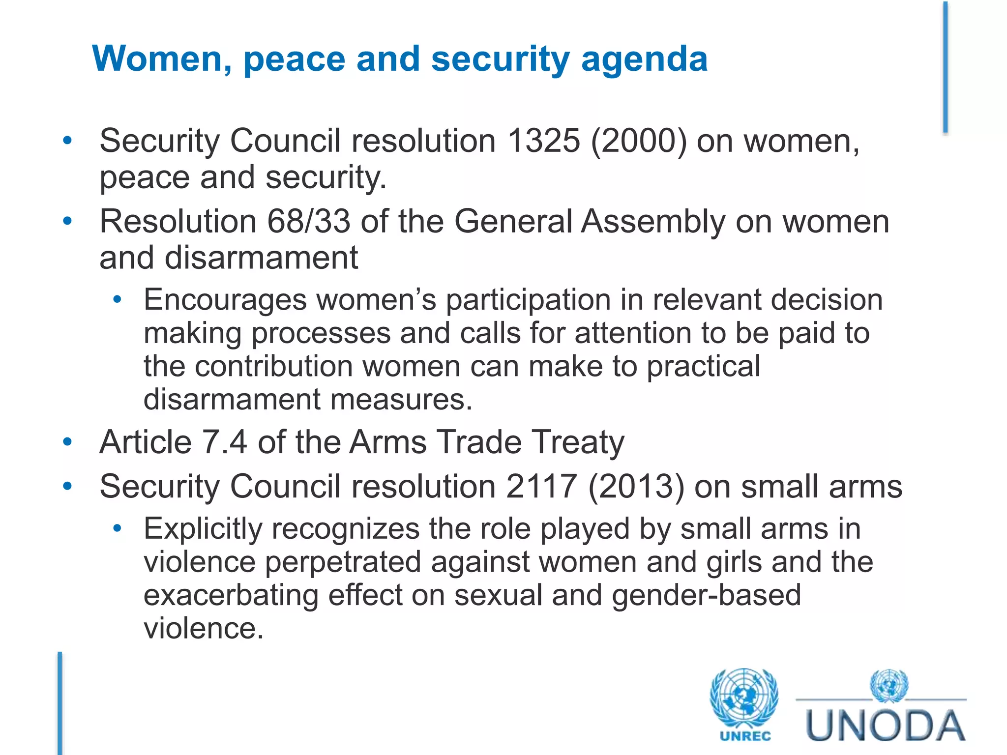 Leonardo Lara, Deputy Director, UNREC | PPT