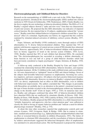 Early History of ADHD | PDF