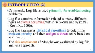 Systems Analysis of Risk Assessment for Moodle Learning in a LAMP ...
