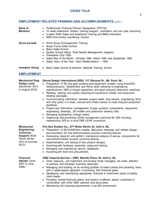 CraigTulk_Current Resume2016 | PDF