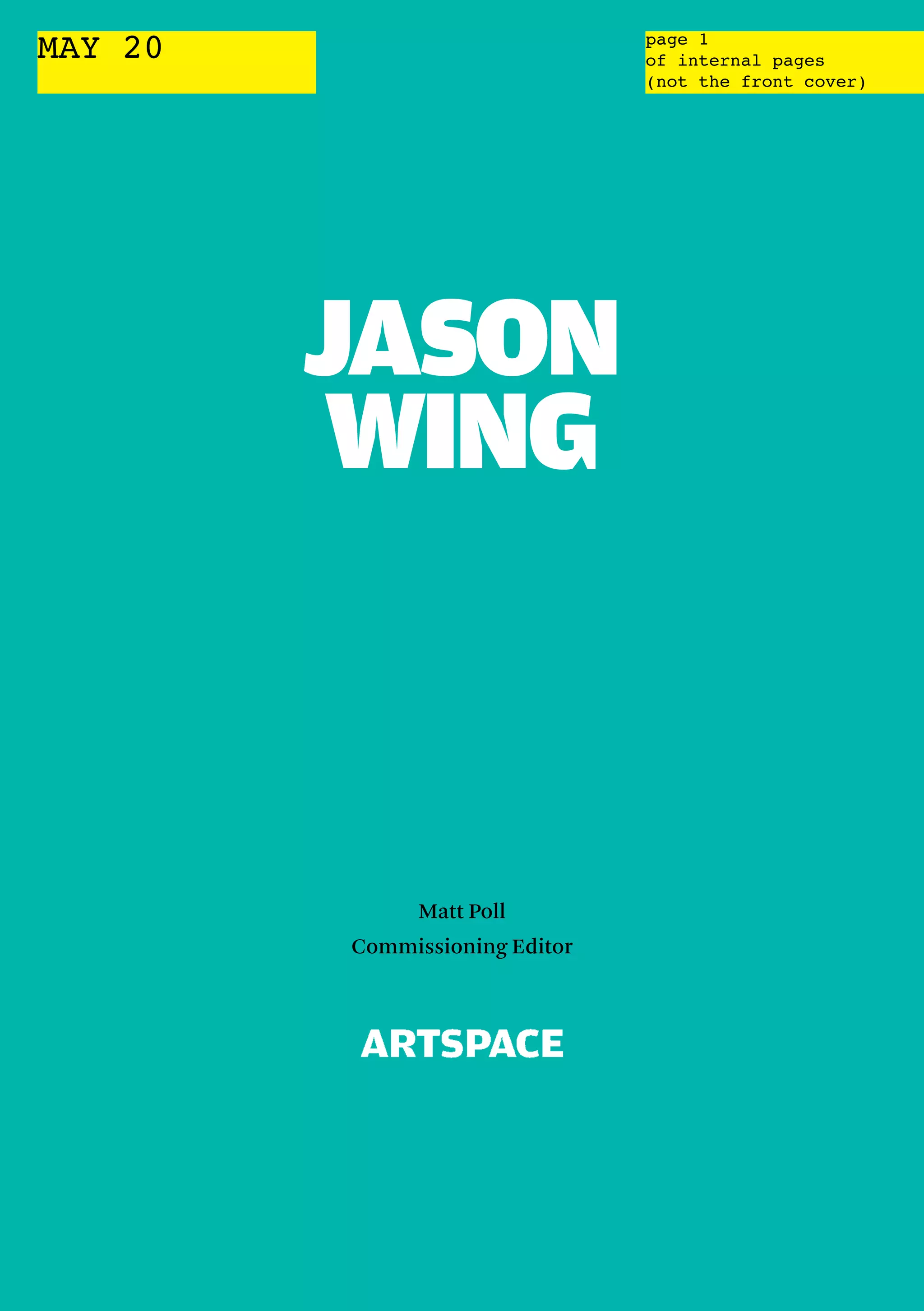 Jason Wing | PDF