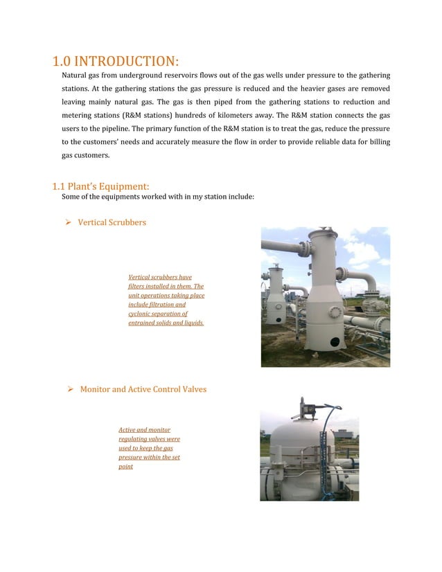 Schematics of a Natural Gas flowline | PDF